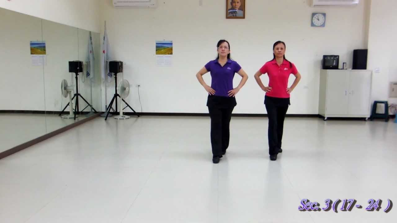 A Little Tango For FunD - Line Dance - YouTube