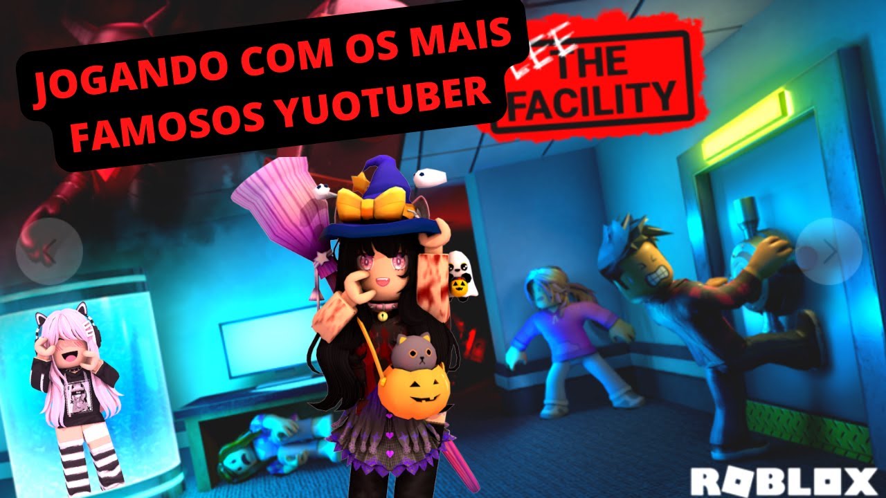 ROBLOX-JOGANDO COM OS MAIS FAMOSOS DO YOUTUBER, VEJA ATE O FINAL PARA ...