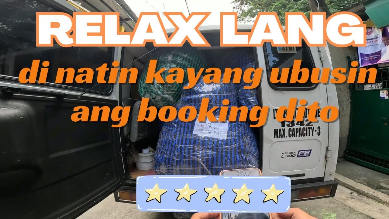 Relax lang! di natin kaya ubusin ang booking / Buhay Lalamove L300fb - YouTube