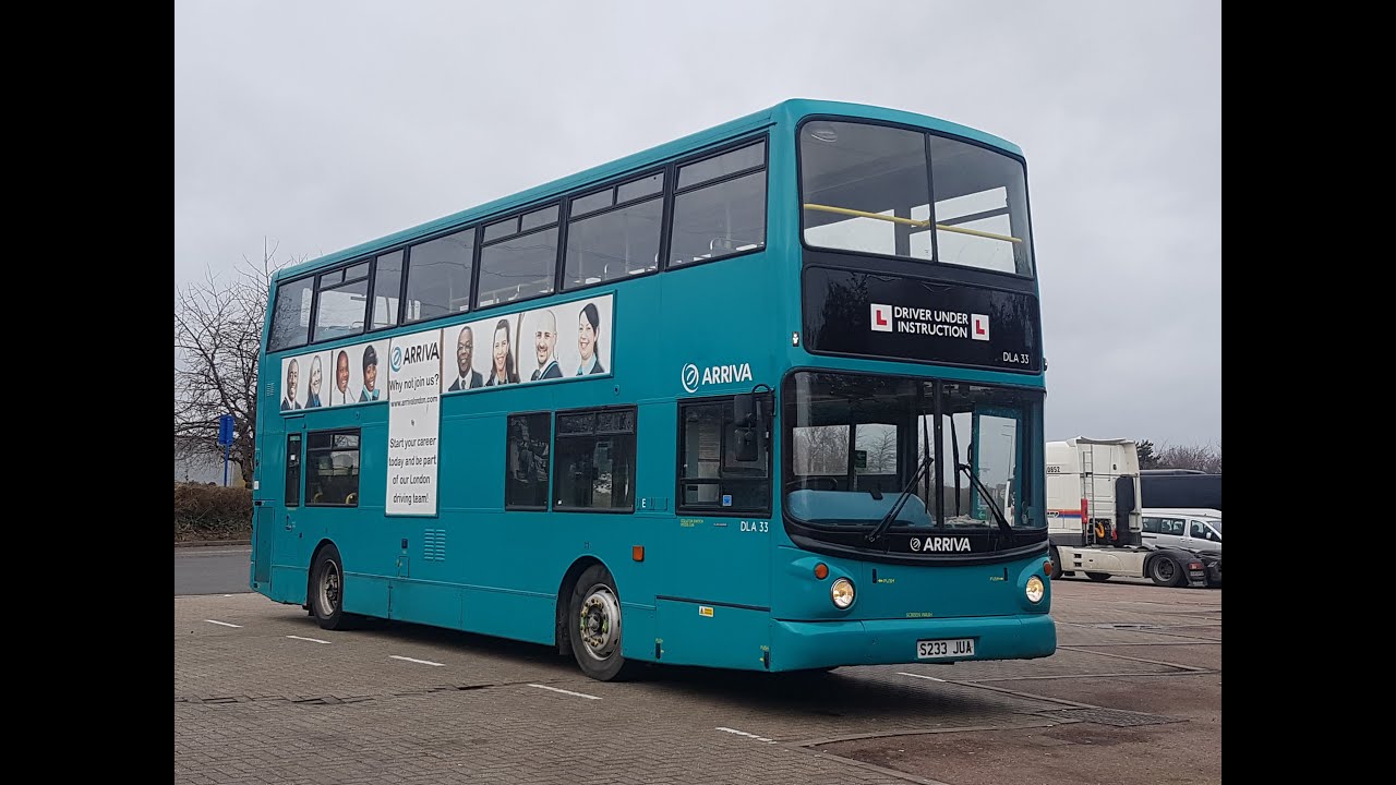 *4K* Preserved Arriva London DAF DB250 ALX400 DLA33, S233JUA - YouTube