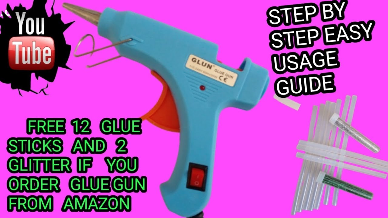 How to use Glue gun | step by step guide #craft #howto #diy #viral # ...