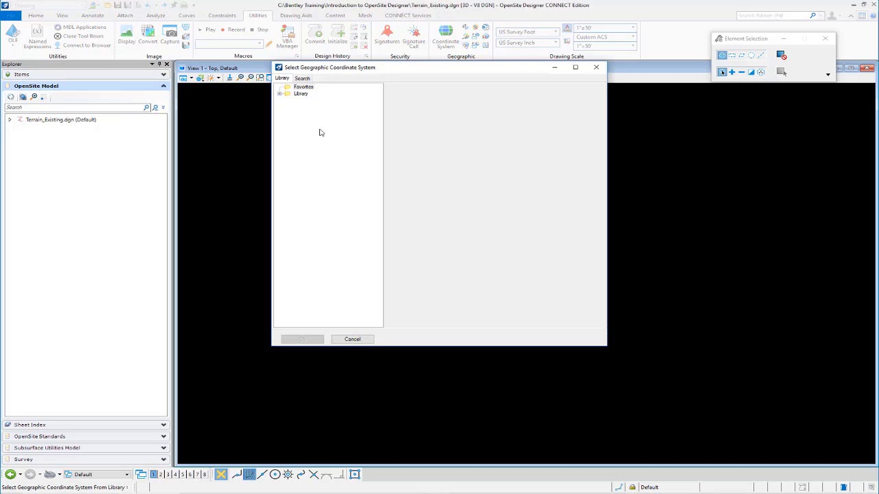 How to add a Geographic Coordinate System - YouTube