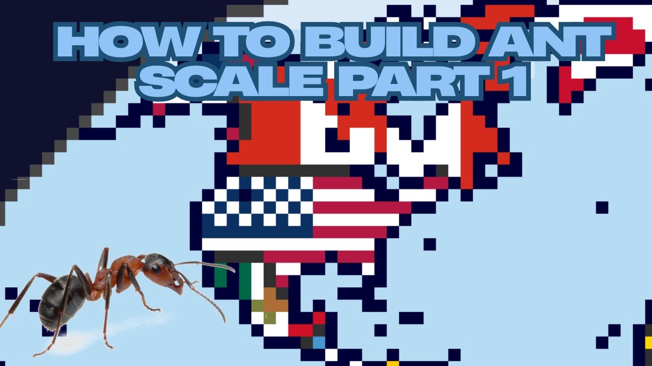 How To Build ANT SCALE Part 1 - North America - YouTube