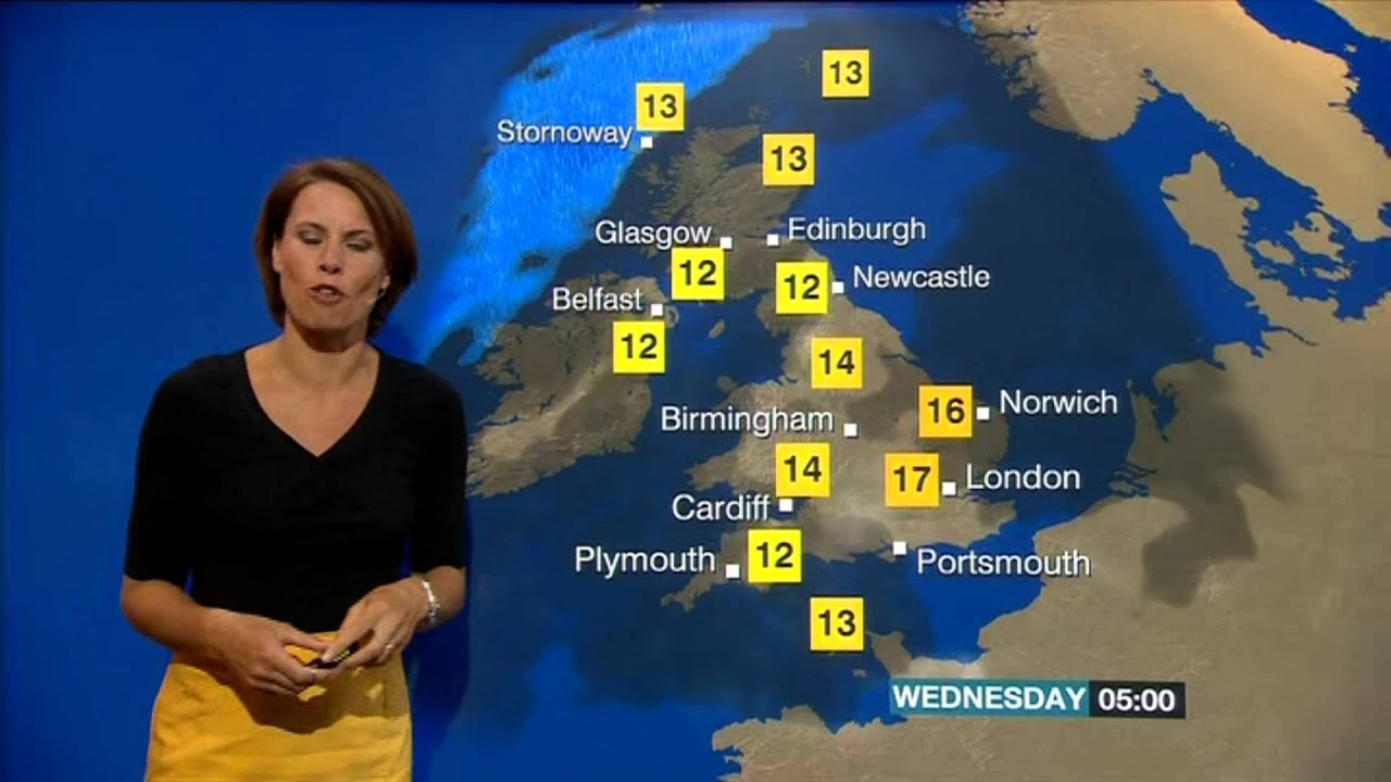 BBC Weather with Nina Ridge (03 Sept 2013) - YouTube