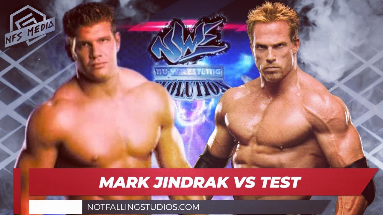 Mark Jindrak VS Test #nwe #nfsmedia #wrestling - YouTube