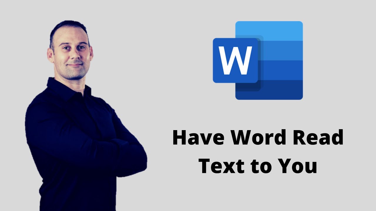 Have Word Read Text To You YouTube Have Word Read Text To You YouTube