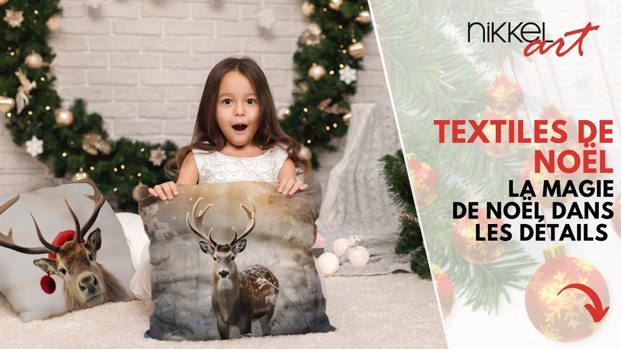 Textiles de Noël - La magie de Noël dans les détails - YouTube