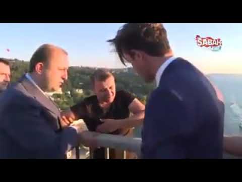 Başbakan Binali Yıldırım intihar etmek isteyen bir kişiyi intihardan vazgecirdi
