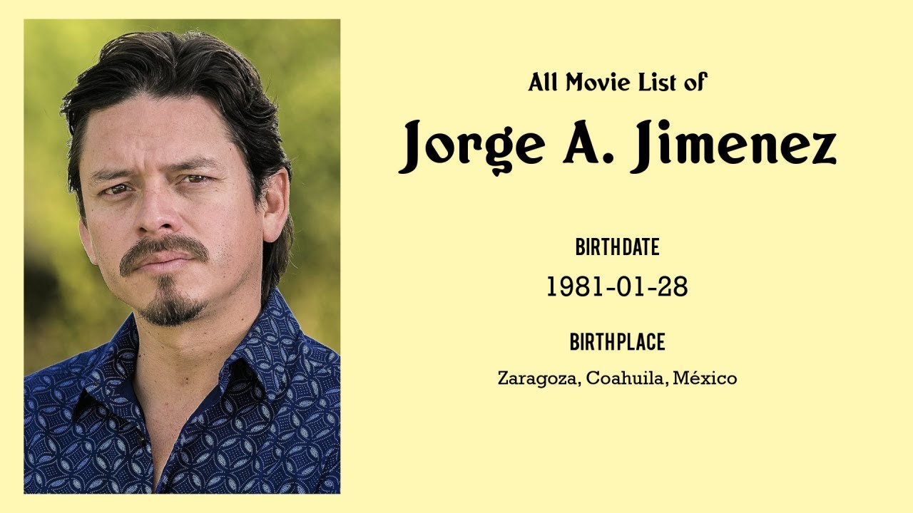 Jorge A. Jimenez Movies list Jorge A. Jimenez| Filmography of Jorge A ...