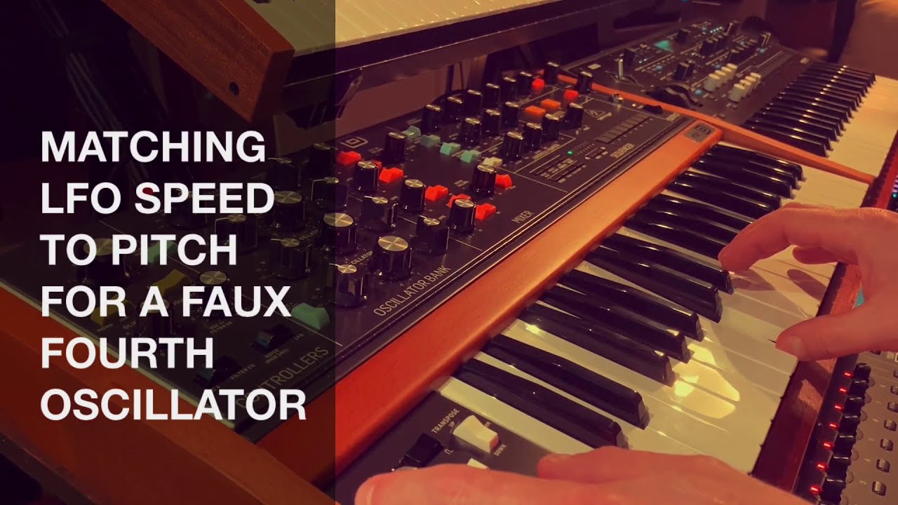 Behringer Poly D Moog Synth Sounds Massive - YouTube