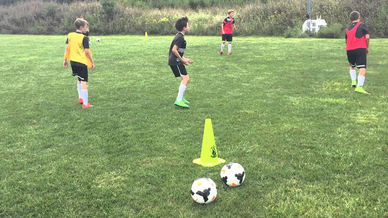 Defender Behind Side Passing Possession 2v2+2 3 - YouTube