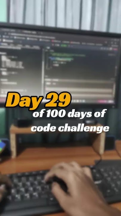 Day 29 of 100 days of code challenge #100daysofcodechallenge #shorts #coding #computer - YouTube