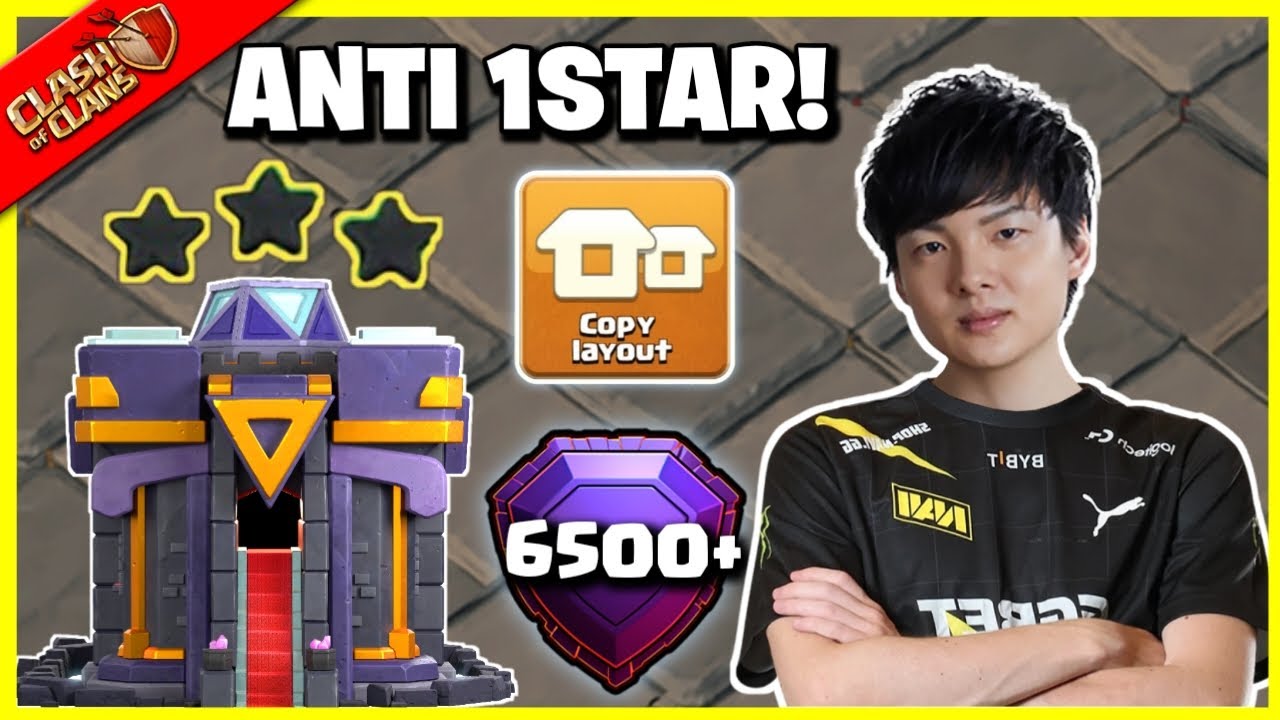 Navi Stars Trophy Legend Base - BEST Town Hall 15 CWL + War + Push Base ...