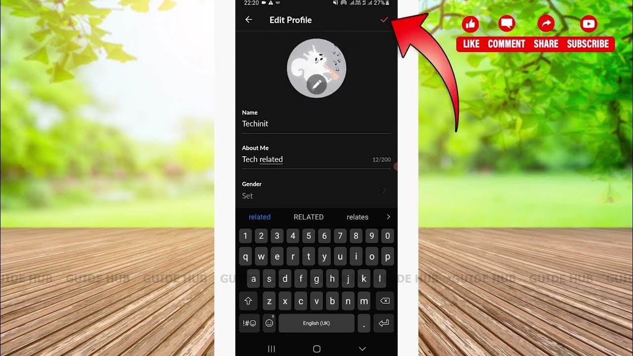 How To Change Name & Bio on Tango Live Account 2024 | Edit Name & Bio In Tango Live App - YouTube