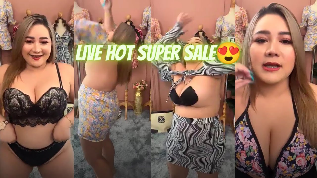Live jualan online tante hot sexy#58 - YouTube