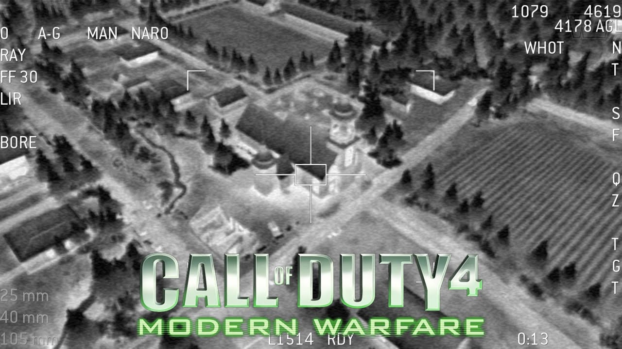 Death From Above | Call Of Duty 4: Modern Warfare Campaign Walkthrough ...