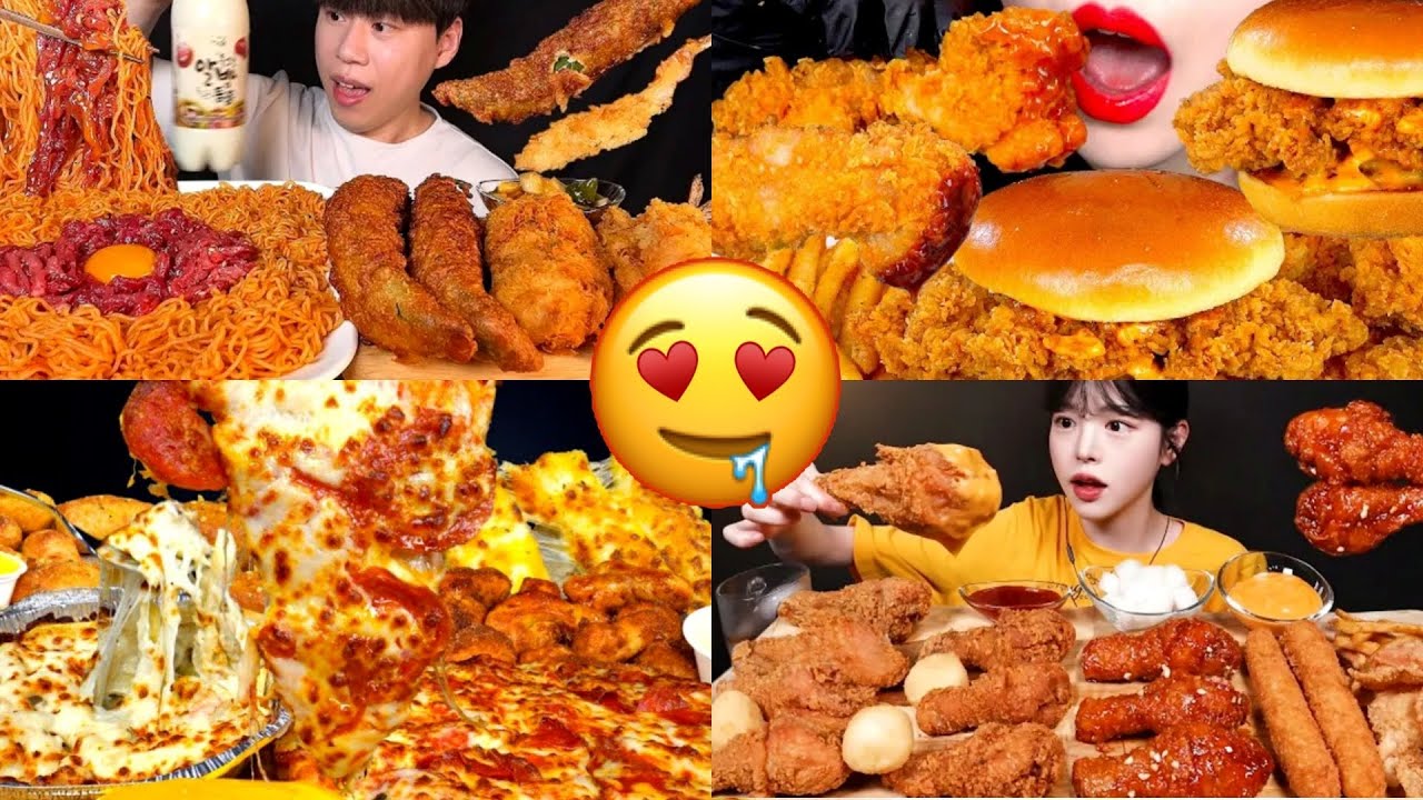 FOOD CRAVINGS MOST DELICIOUS FOOD FEAST EATING SHOW - YouTube