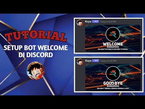 CARA MENAMBAH BOT WELCOME DI DISCORD DENGAN BANTUAN BOT KOYA || TUTORIAL DISCORD ||