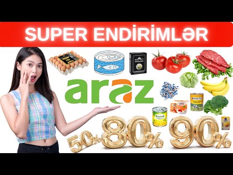 Araz Marketdə Ən Yaxşı Endirimləri Kəşf Edin | İzləmədən Marketə Getmə #araz #endirim