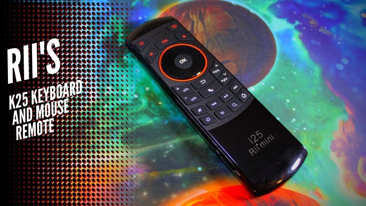 Rii’s K25 Keyboard and Mouse Remote - YouTube