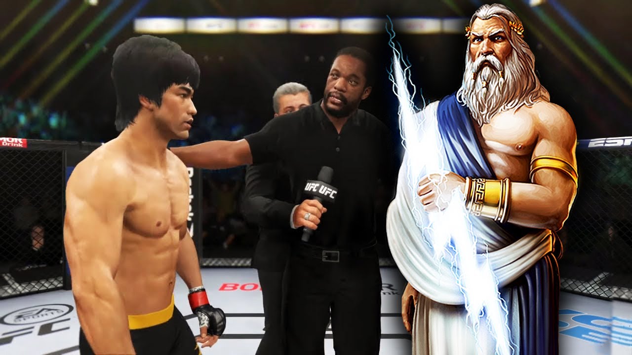 UFC 4 | Bruce Lee vs. Zeus (EA Sports UFC 4) - YouTube