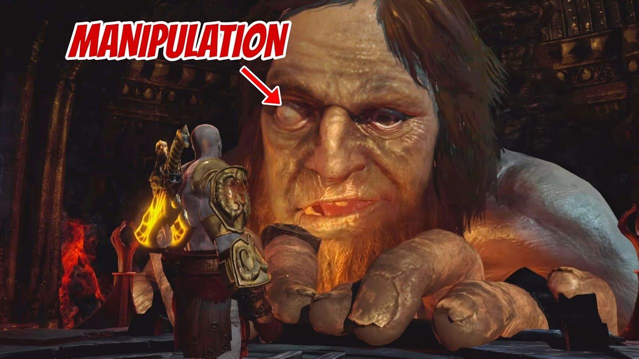 HEPHAESTUS TRIES TO MANIPULATE KRATOS BY MENTIONING CALLIOPE | GOW 3 ...