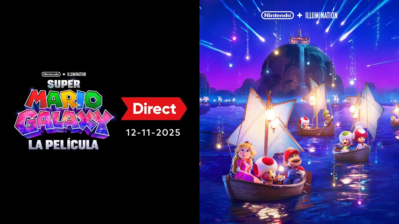 Nintendo Direct: Super Mario Galaxy Der Film – 12-11-2025 - videoblogs.com