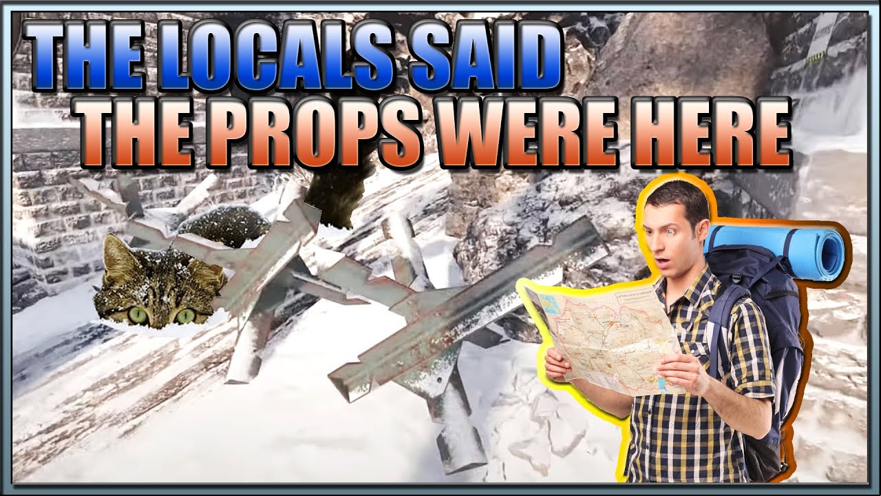 Crossroads Prop Hunt, I hid there last round... you hide there next ...