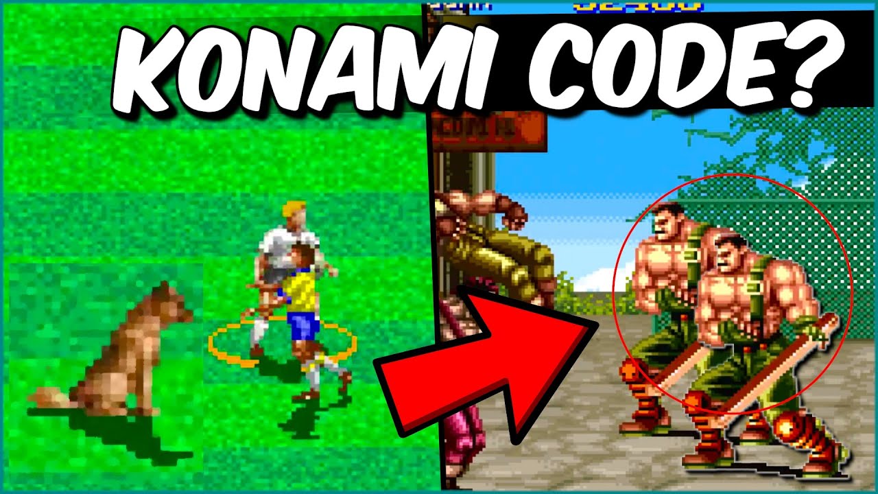 12 JOGOS que usam KONAMI CODE e voce NÃO SABIA - YouTube