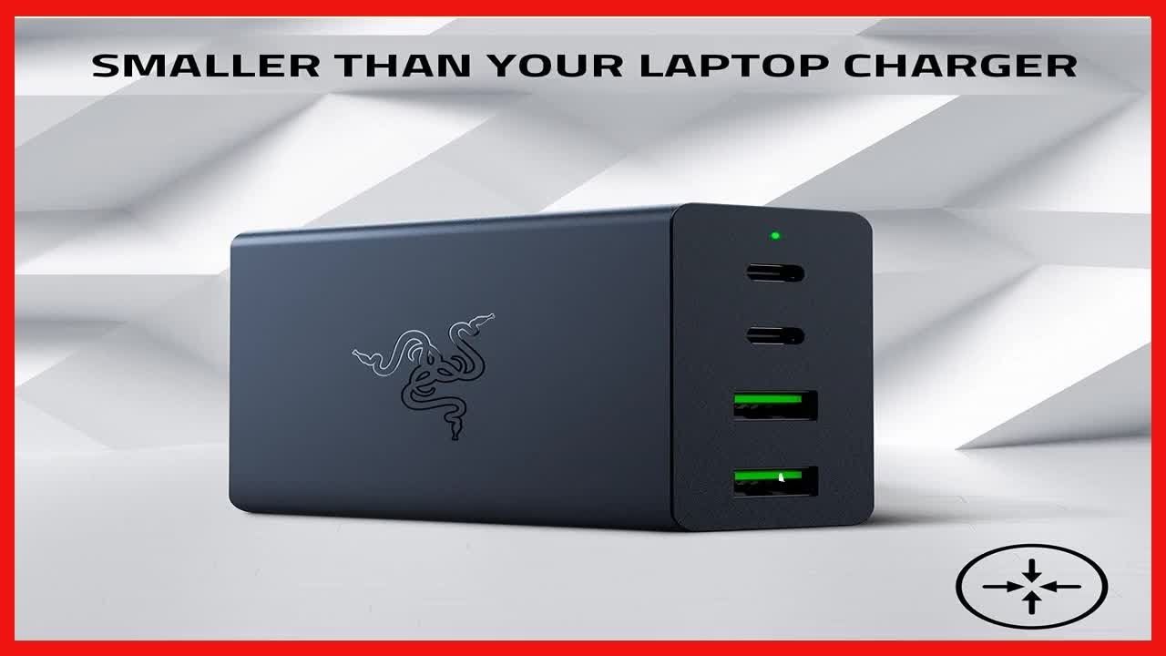 Razer USB-C 130W GaN Charger Portable Powerhouse: Small and Mighty ...