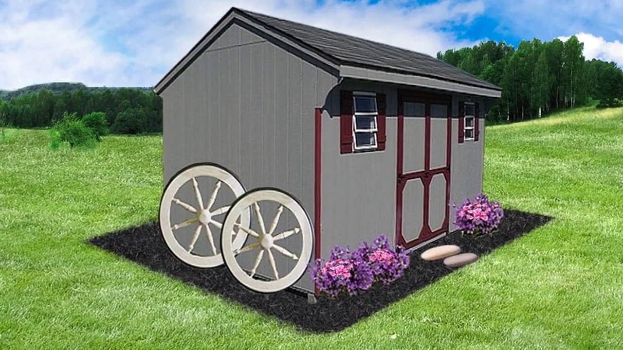 Quaker Sheds Pa | Custom Shed Structures | Amish Sheds Pa - YouTube