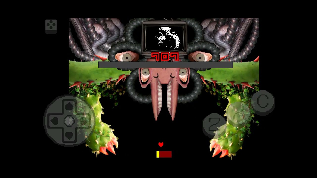 Битва с omega flowey [Final] - undertale - YouTube