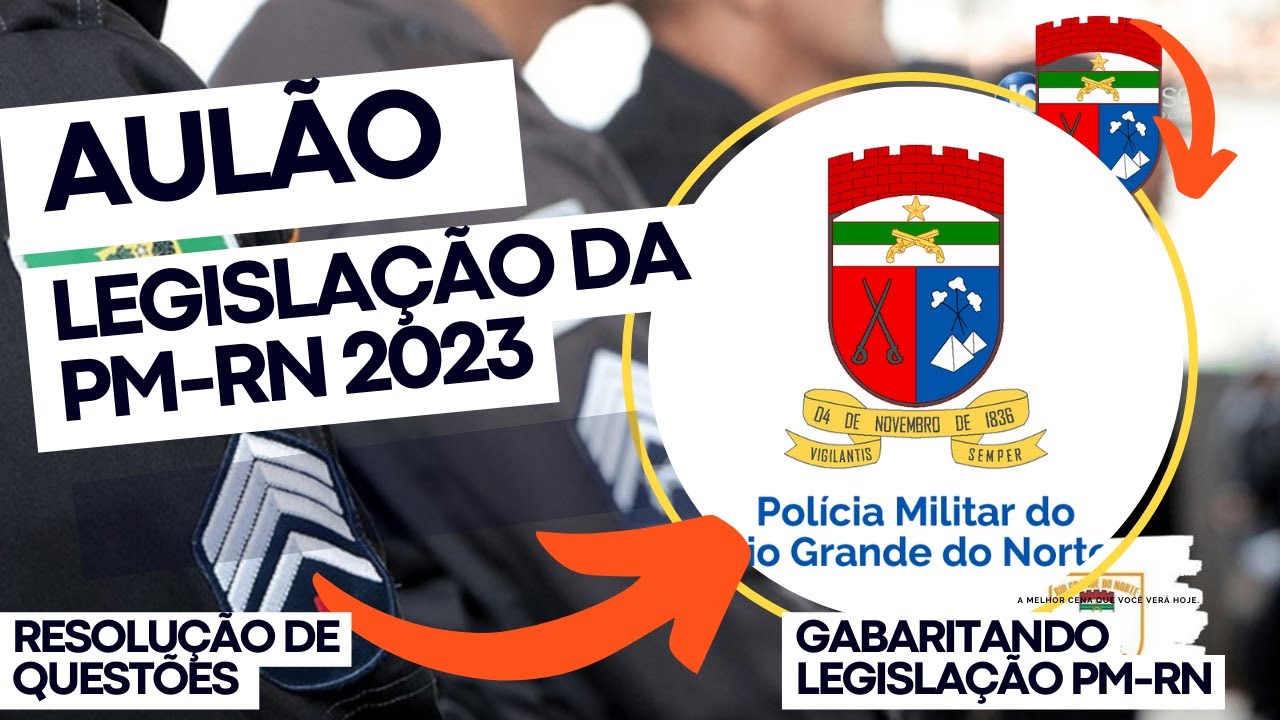 AULÃO DIRETO AO PONTO LEGISLAÇÃO PMRN 2023 - PROF.THIAGO OLIVEIRA - YouTube
