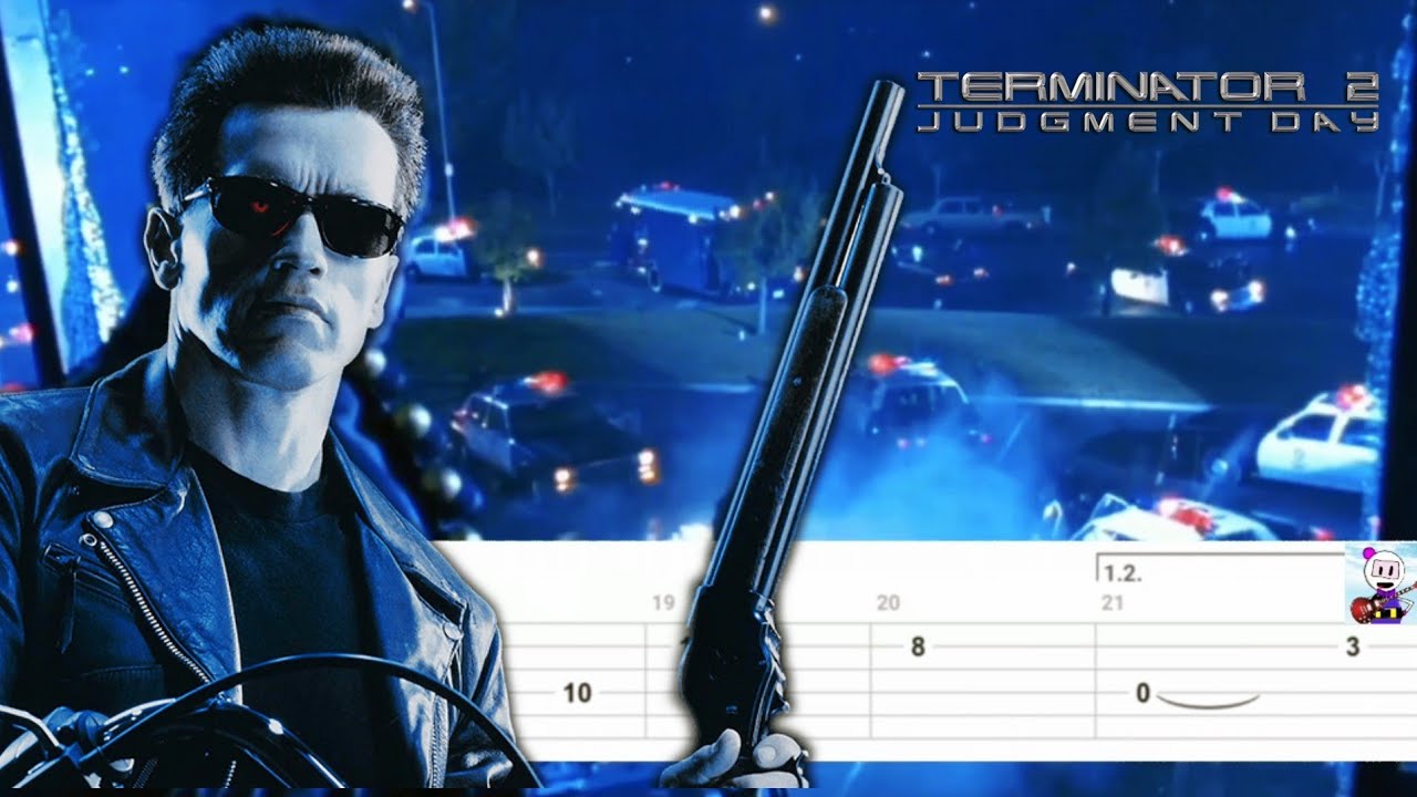 Terminator 2 Theme | Guitar Tab - YouTube