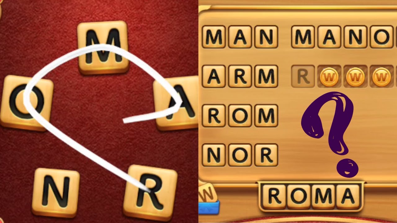 Word Connect Puzzle Levels 106 to 110 Walkthrough [Bonus Words ...