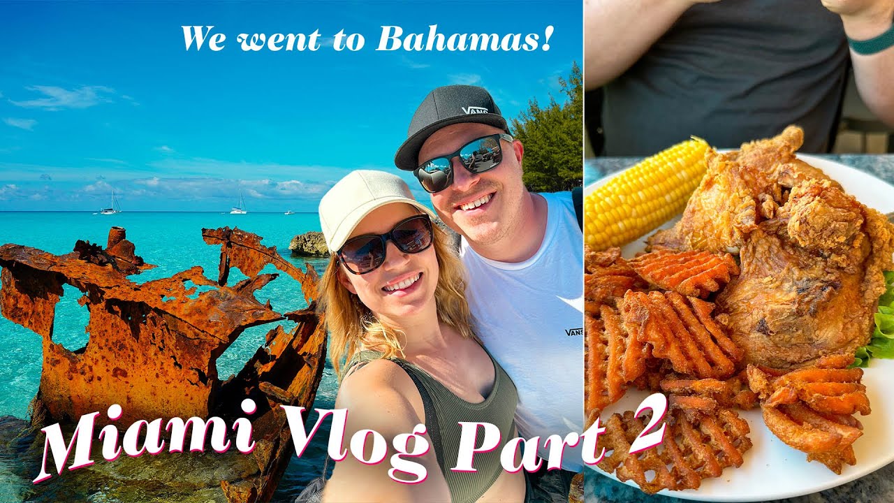 MIAMI VLOG Part 2 / Bimini Bahamas, Key Biscayne & The Venetian Islands ...