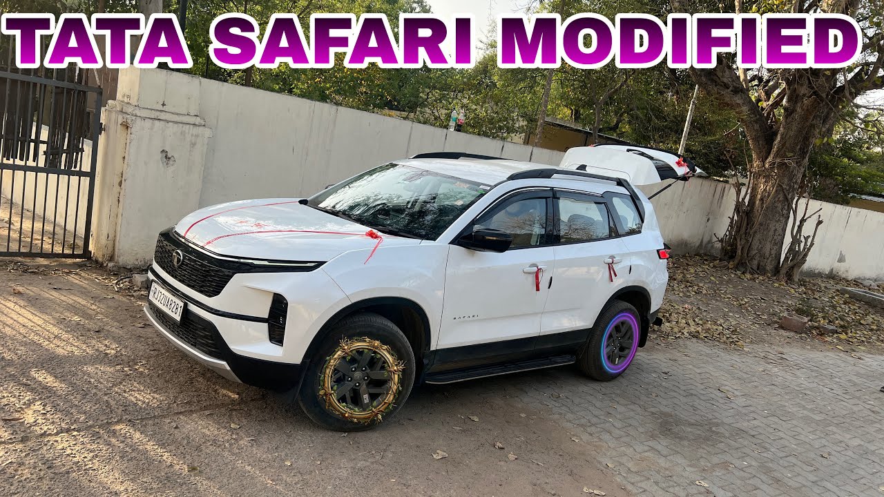 Tata Safari Modification 🔥Tata Safari Facelift Modification 🔥 Tata ...
