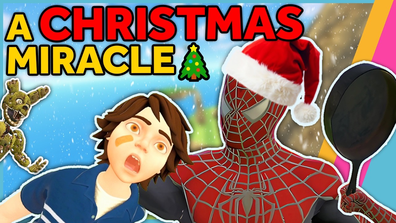 Spider-Man VR SAVES Gregory FNAF! 🎄 [THE CHRISTMAS SPECIAL] - YouTube