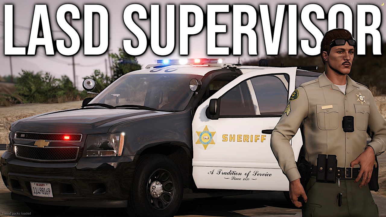 LASD Supervisor Patrol - 09' Tahoe | LA Reality RP - YouTube