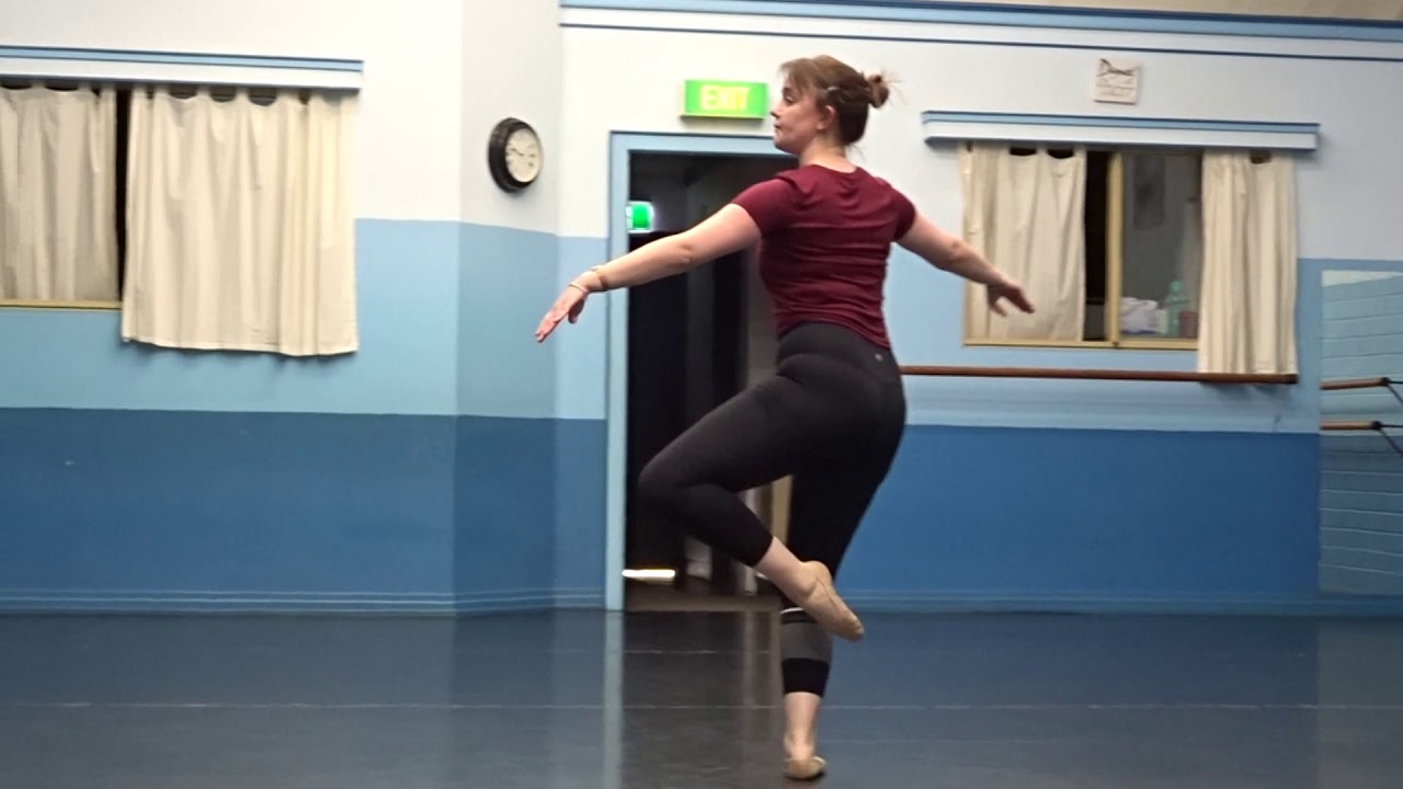 RAD Grade 3 Dance A (for girls) Part 3 - YouTube