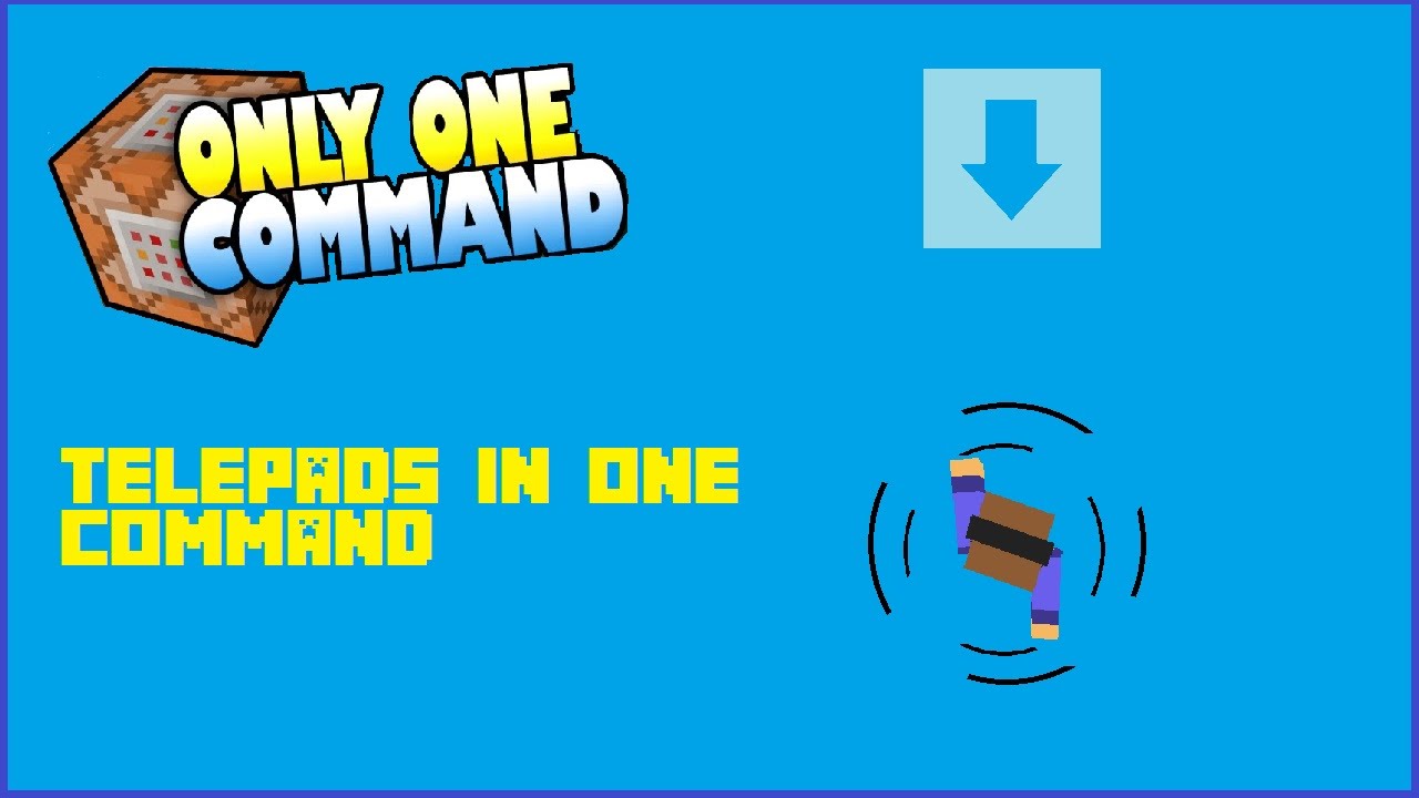 Telepads in one command!!! |English| - Only one command #4 - YouTube