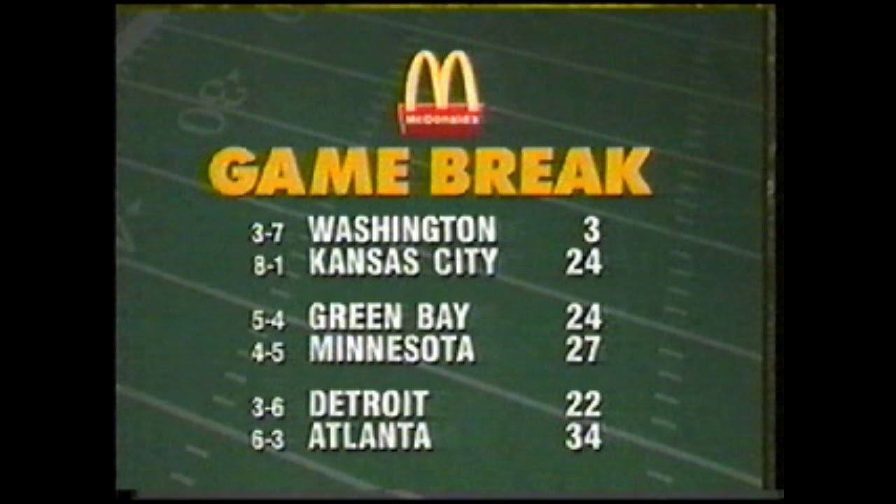 Fox NFL Game Break 1995 - YouTube