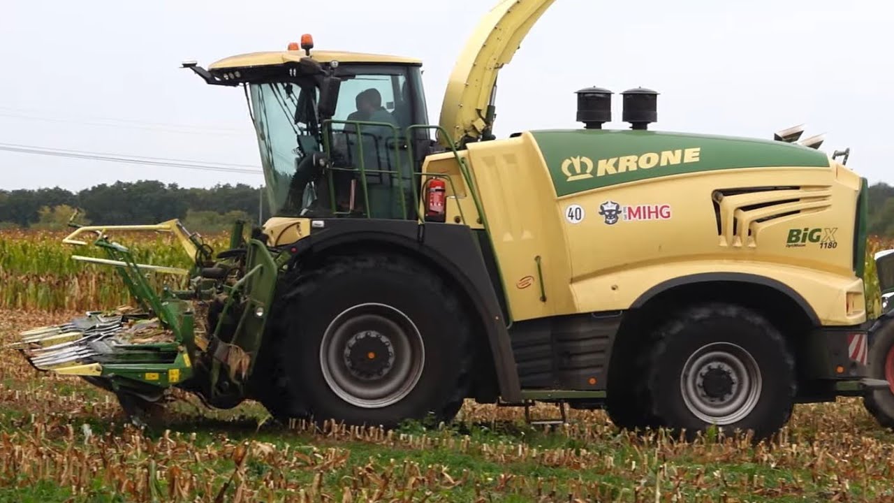 Krone - John Deere - Fendt - MAN / Maissilage - Silaging Maize 2023 pt1 ...