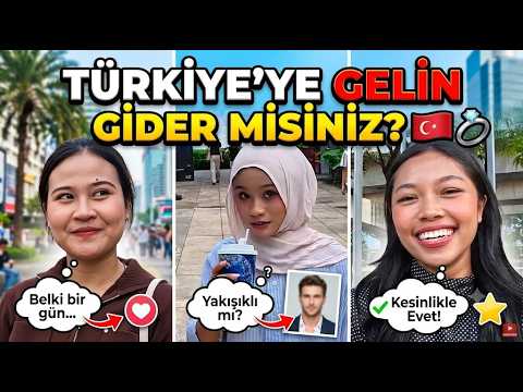 Türkiye’ye Gelin Gider misiniz ✈️💍  Endonezyalı Kızların Hayalleri!
