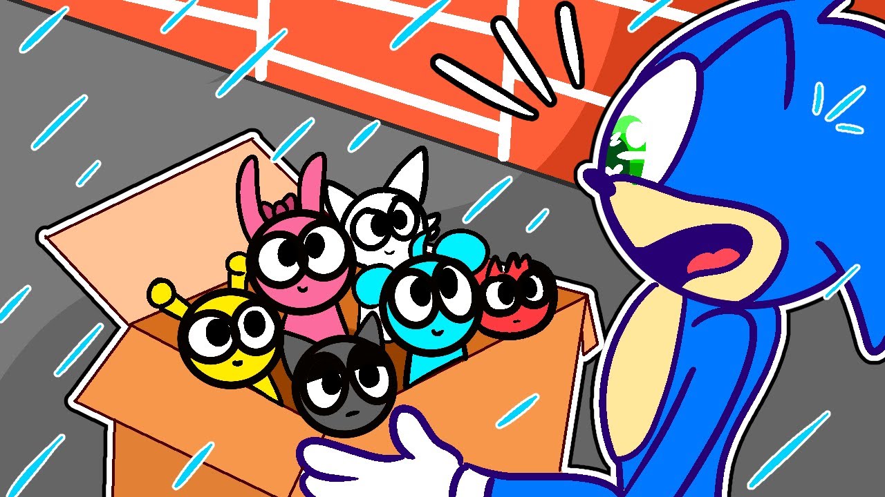 ¡SONIC SE ENCONTRÓ CON LOS SPRUNKI! ¡SONIC Y INCREDIBOX SPRUNKI en Minecraft - YouTube