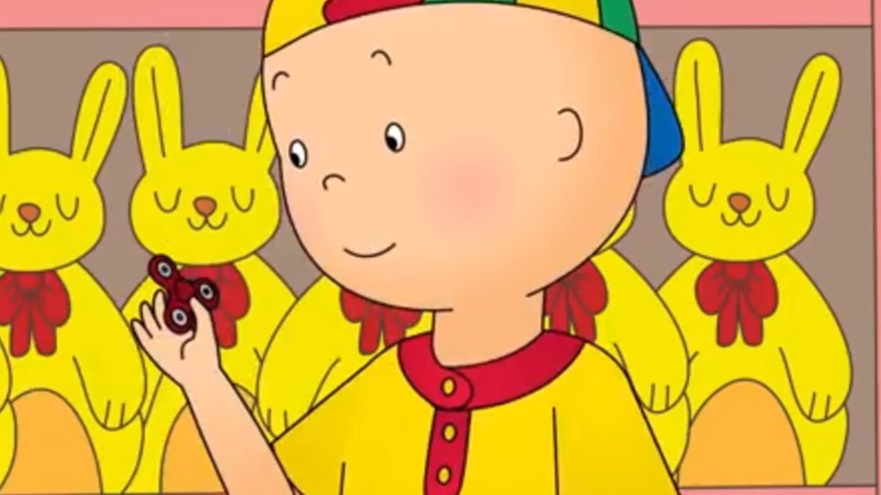 Caillou goes to the Toystore | Funny Animated Caillou Videos For Kids ...