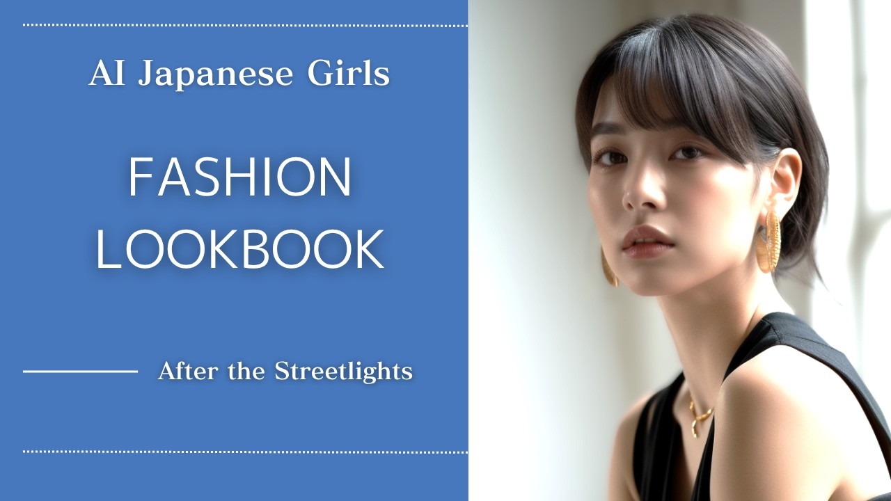 AI Japanese Girls Fashion Lookbook｜After the Streetlights - YouTube