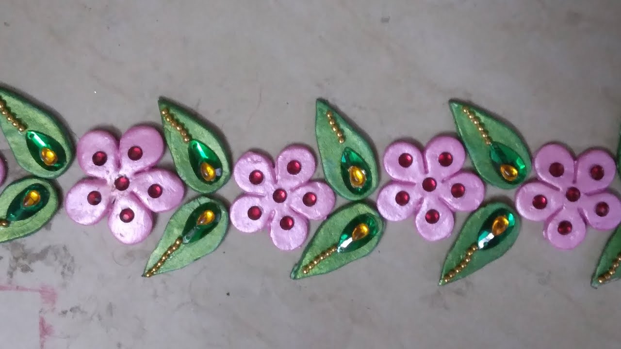Air Dry Clay Rangoli Designs / All Purpose Rangolis | Create Knew | # ...