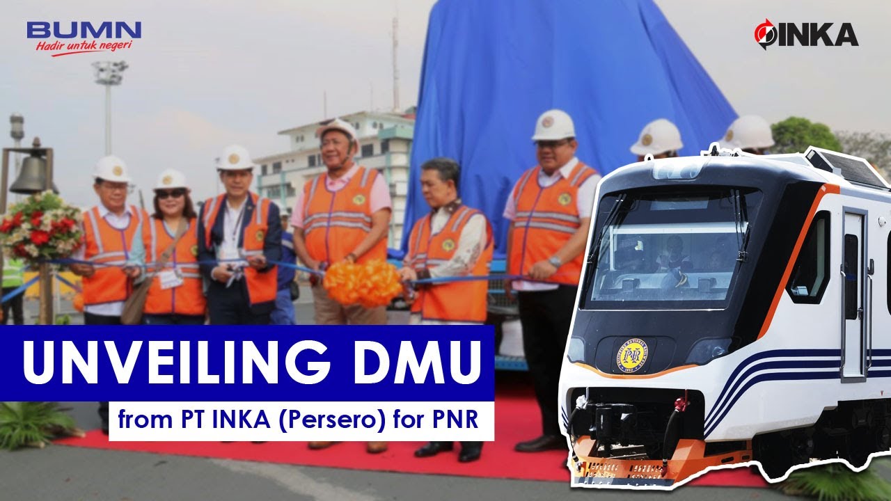 Unveiling Diesel Multiple Unit from PT INKA (Persero) for Philippine ...