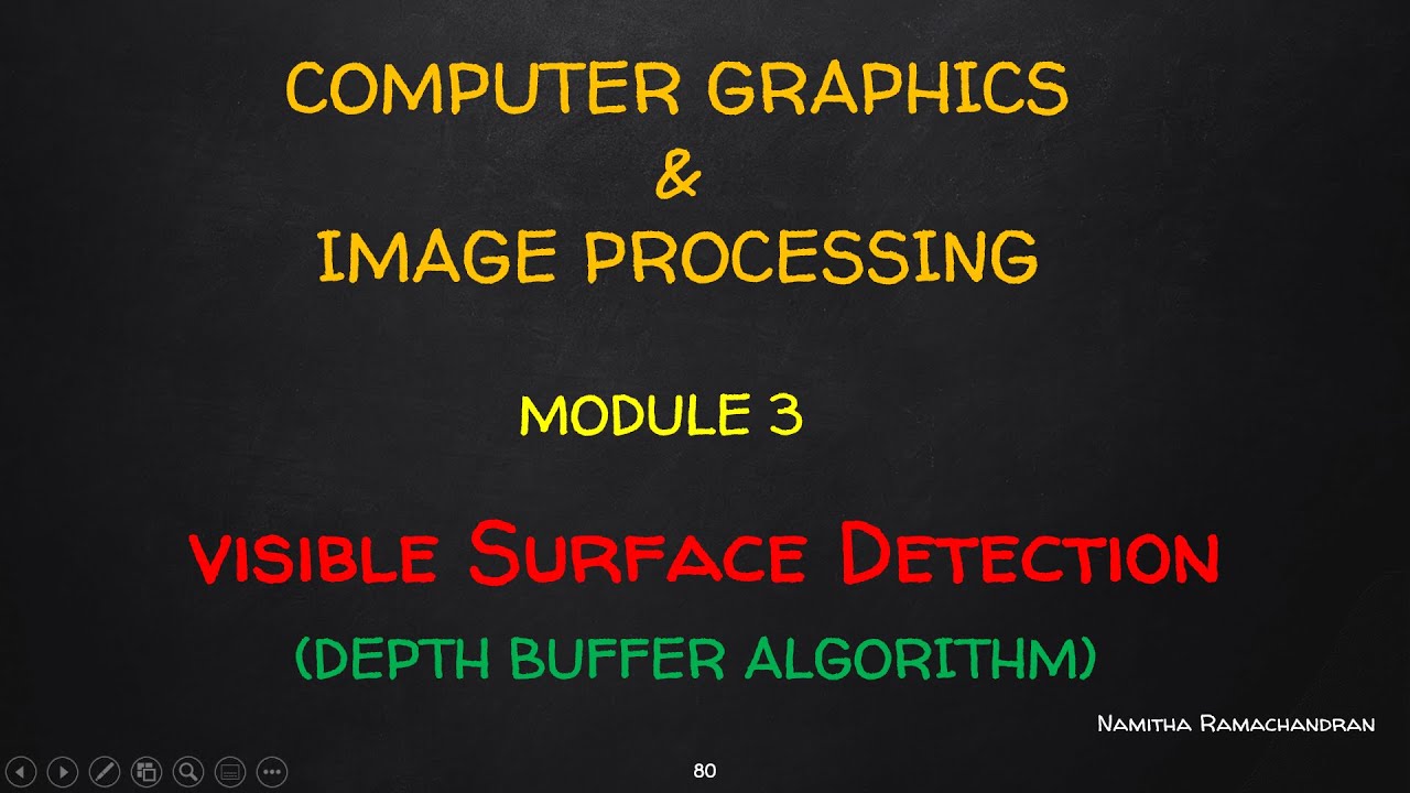 Visible Surface Detection Algorithms Youtube 7252